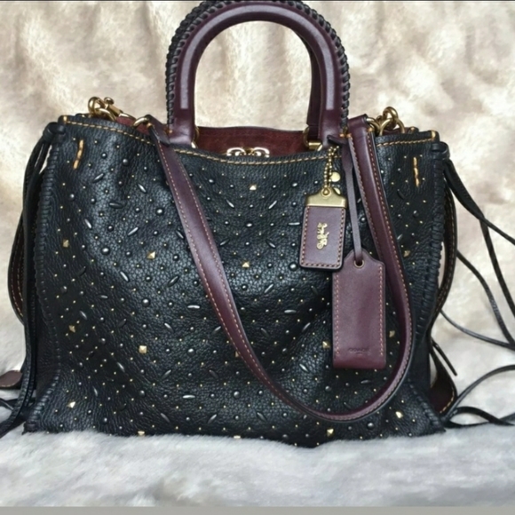 Coach | Bags | Iso Coach Anniversary Rogue Rivet Whiplash 36 | Poshmark